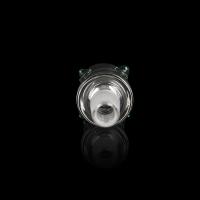 China 10mm Male Glass Bong Bowl Columnar Smoking Pipe Slide White Clear for sale
