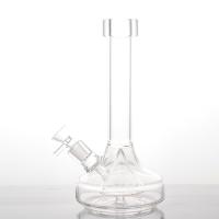 China 10 Inch UFO Shape 5mm Glass Beaker  Wide Base With Showerhead Perc for sale