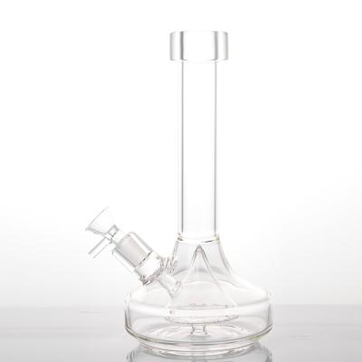 China 10 Inch UFO Shape 5mm Glass Beaker  Wide Base With Showerhead Perc for sale