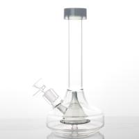 China 10 Inch UFO Shape 5mm Glass Beaker  Wide Base With Showerhead Perc for sale