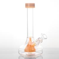 China 10 Inch UFO Shape 5mm Glass Beaker  Wide Base With Showerhead Perc for sale