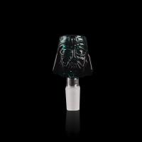 China 14mm Space Man Glass Herb Slide Bowl Borosilicate Glass Bong Bowl Various Colors OEM ODM for sale