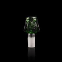 China 14mm Space Man Glass Herb Slide Bowl Borosilicate Glass Bong Bowl Various Colors OEM ODM for sale