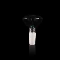 China 14mm Clear Diamond Glass Bong Bowl Slide Borosilicate Glass Smoking Accessory for sale
