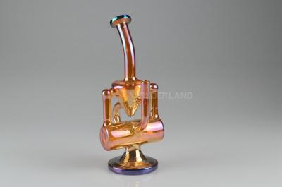 China Funnel Shaped Anti Water Absorption Glass Dab Rig High Borosilicate for sale