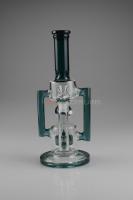 China Double Filter Glass Tobacco Pipe Honeycomb Disc Pokemon Ball for sale