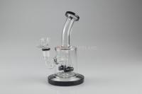 China 14mm Female Joint Glass Beaker Bong 8.07 Inches Water Pipe Smoking Accessory for sale