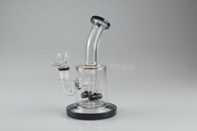 China 14mm Female Joint Glass Beaker Bong 8.07 Inches Water Pipe Smoking Accessory for sale