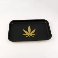 China Multifunctional Metal Rolling Tray 18*14CM For Smoking for sale