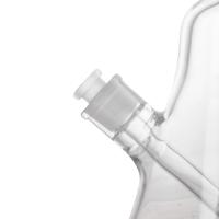 China 18.5 Inch Clear Glass Bong Water Pipe 7mm Thick Straight Tube 18F Joint for sale
