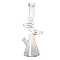 China 16 Inch 3 Colors Glass Bong with Dazzling Light Transmission for Smoking for sale