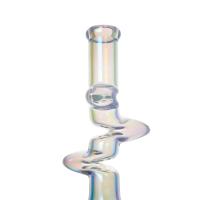 China 16 Inch 3 Colors Glass Bong with Dazzling Light Transmission for Smoking for sale