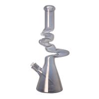 China 16 Inch 3 Colors Glass Bong with Dazzling Light Transmission for Smoking for sale