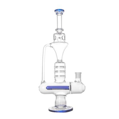 China Cawonderland 44cm Silicone Bubbler Water Pipe for Smoking Tobacco 18mm Joint for sale