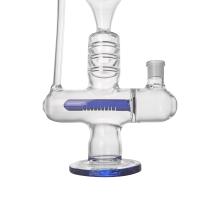 China Cawonderland 44cm Silicone Bubbler Water Pipe for Smoking Tobacco 18mm Joint for sale