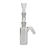 China 14.5mm Glass Ash Catcher 45 Degree Joint Various Colors for Hookah Bong for sale