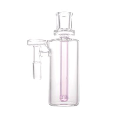 China 14mm Joint Hookah Ash Catcher with Disc Perc Glass Bong Filter 5.5 Inch for sale