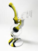 China Hybrid Ball Rig Silicone Water Bong for sale