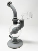 China Hybrid Ball Rig Silicone Water Bong for sale