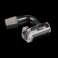 China Cone Shape Transparent Quartz Banger Nail 14mm Male Joint for Smooth Dabbing Experience for sale