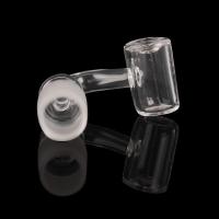 China 14mm Joint Clear Quartz Terp Banger Nail Dozer Design Smoking Accessories for sale