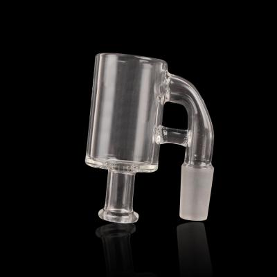 China 14mm Female Clear Quartz Banger Nail Domeless Hookah Accessory 14mm for sale