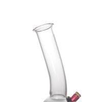 China 12 Inch Glass Beaker Bong 14mm Joint 5mm Thick Clear Silicone Base Smoking Water Pipe for sale