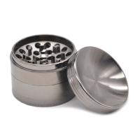 China Custom 4 Layer Metal Herb Grinder 63mm Aluminum Sifter with Phone Stand for sale