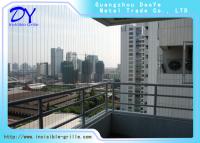 China Balcony invisible safety grill 7x7 Nylon 316 Stainless Steel Wire Rope for sale