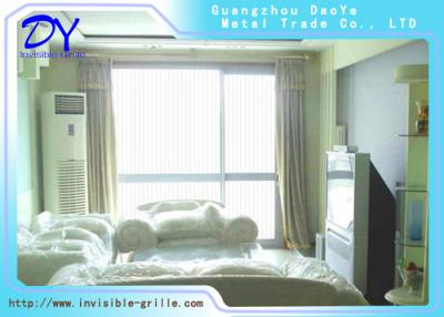 China Simple Balcony Window Invisible Grille Wire Rope Customized Shape for sale