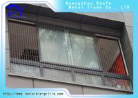 China 316 Window Balcony Invisible Grille For Commercial Building for sale