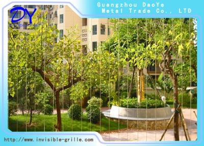 China 316 Stainless Steel Wire Rope Balcony Invisible Grille Anti - Theft Function for sale
