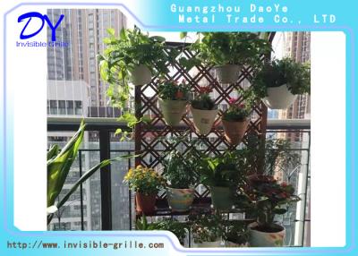 China 6m Long Balcony Invisible Grille Protective Net 1.5mm Stainless Steel Anti Rust for sale