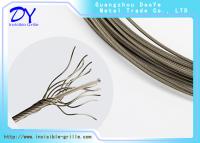 China Stainless Steel Wires Safety Solution Invisible Grille for Doors And Windows for sale