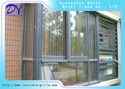 China Never Rust Invisible Safety Grille For Balcony Windows  2.0mm 316 Stainless Steel Cable for sale