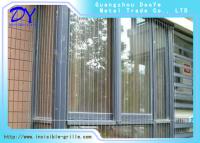 China Easy To Clean Window Invisible Grille End Cover Aluminium Part Nylon Steel Wire Rope Surface for sale