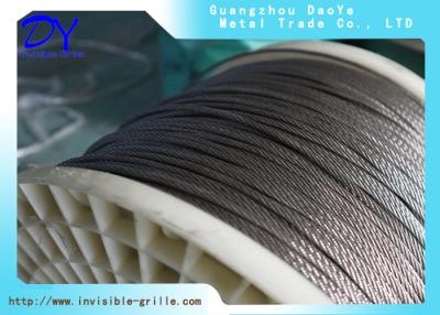 China Stainless Steel Stranded Wire 30m Length Stainless Steel Wire Grill For Balcony Protection for sale