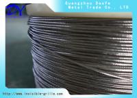 China Insulating Core Connection Alarm Stainless Steel Coil Wire For Safety Invisible Grille Systems for sale