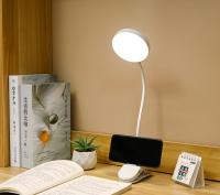 China Adjustable Arm Bedroom Table Lamp With Three Level Brightness Touch Control for sale
