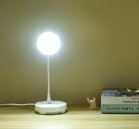 China 3-Brightness LED USB Table Lamp With Photo Effect Light for sale