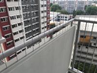China Invisible 2.5mm Cable Grille For Windows | Transparent Steel Wire | 10cm Wire Distance Gap for sale