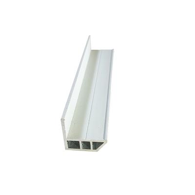 China Aluminum Frames Aluminium Rail Track Plastic End Cap Balcony Suitable Durable Lightweight Corrosion Resistant Rail System for sale