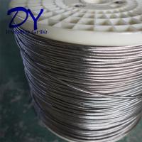 China 304 Stainless Steel Wire Window Invisible Grille For Commercial Security for sale