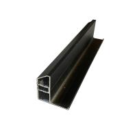 China White / Black Aluminium Rail Track With Heavy Duty Load Capacity for sale