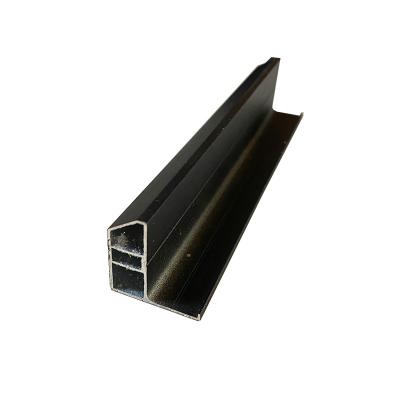 China White / Black Aluminium Rail Track With Heavy Duty Load Capacity for sale
