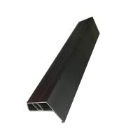 China White / Black / Transparent Wire Colour Aluminium Rail Track With Customizable Width for sale