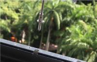 China Highest Grade Stainless Steel Cable Solid Steel Wire Grill Milk White Black Grey Heavy Duty Wire Mesh Panel Corrosion Resistant for sale