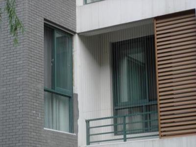 China Modern Society Design Style 316 Grade Wire Invisible Grille Balcony for sale