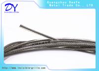 China Horizontal Window Invisible Grille with Screw Fixing 2.5mm Diamter Vertical Opening Direction for sale