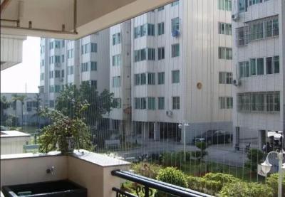 China 316 Grade7X7 Nylon Magnetic Stainless Steel Wire Rope  Window Invisible Grille for sale